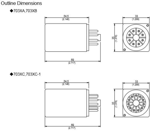 HF10FH 120A-3Z 3PDT Power Relay with Round Base 11 pin 3P 110V Coil 10A ...