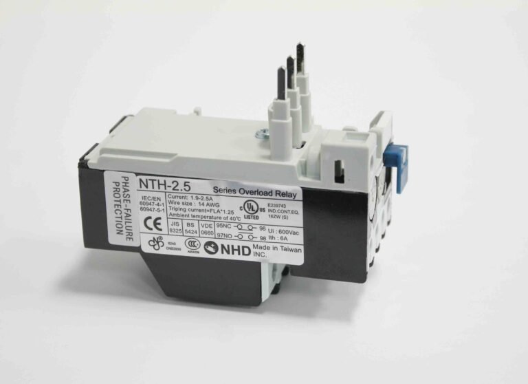 NTH-2.5 NHD Thermal Overload Relay 1.9-2.5A - Trillium Controls Inc.